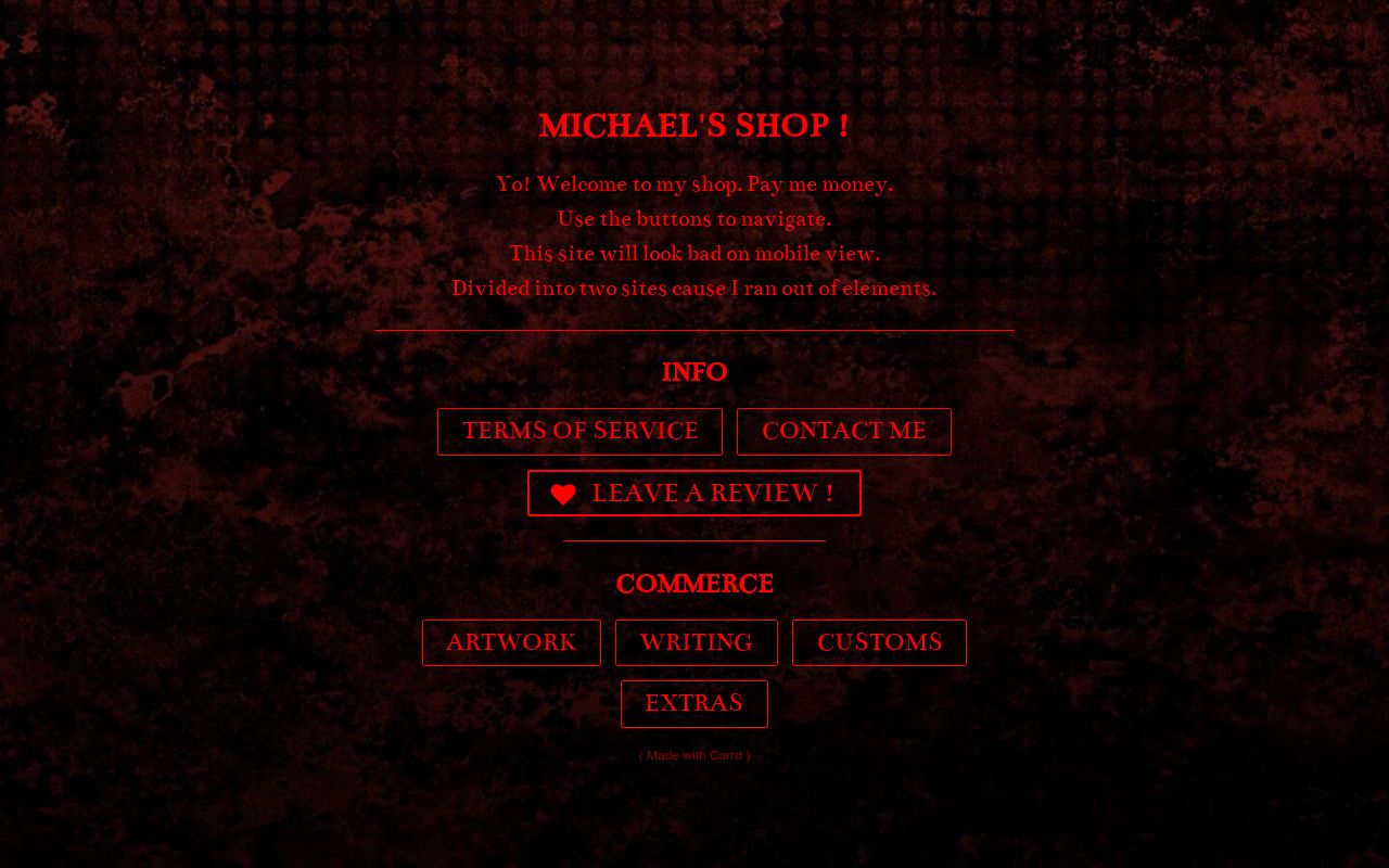 Michael's Shop
